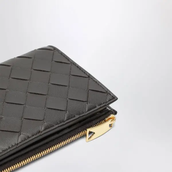Bottega Veneta Fondant Medium Bi-fold Wallet In Intrecciato