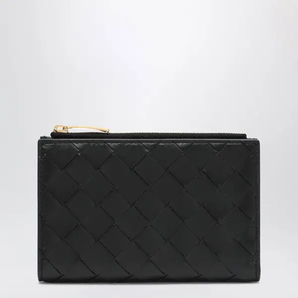 Bottega Veneta Medium Bi-fold Wallet In Intrecciato