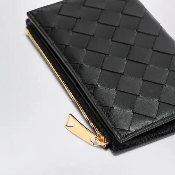 Bottega Veneta Medium Bi-fold Wallet In Intrecciato