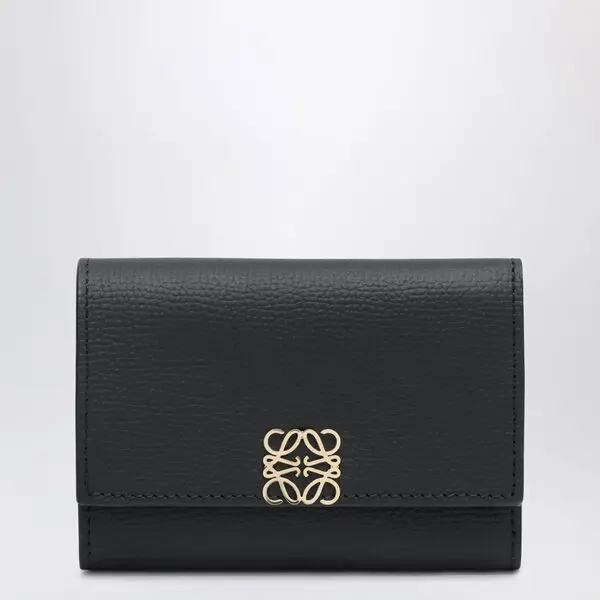 Loewe Small Anagram Wallet In Embossed Leather