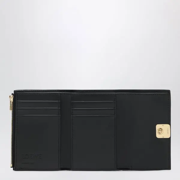Loewe Small Anagram Wallet In Embossed Leather