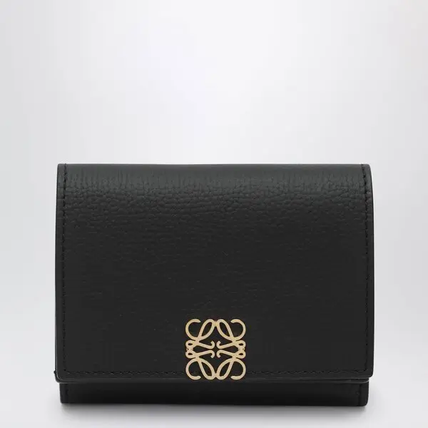 Loewe Anagram Trifold Wallet In Leather
