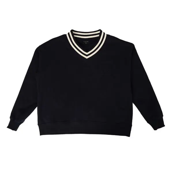 RAVE ON TREND Société V-neck Sweatshirt