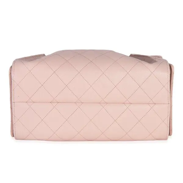 Chanel Quilted Caviar 25 Hobo Handbag