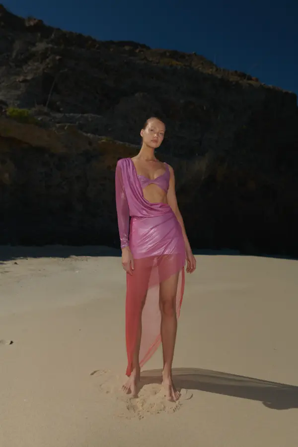 BAOBAB Giada Midi Dress - Roses