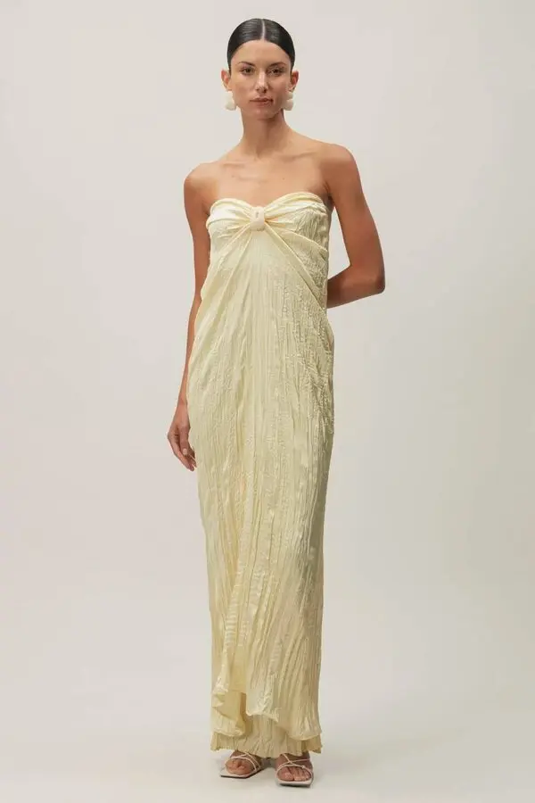BAOBAB Ariel Midi Dress - Butter