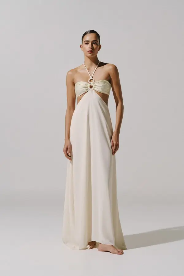 BAOBAB Yvon Maxi Dress - Ivory