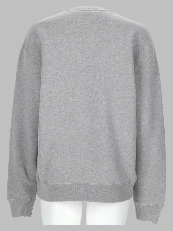 JW Anderson Embroidered Anchor Logo Sweatshirt - Grey