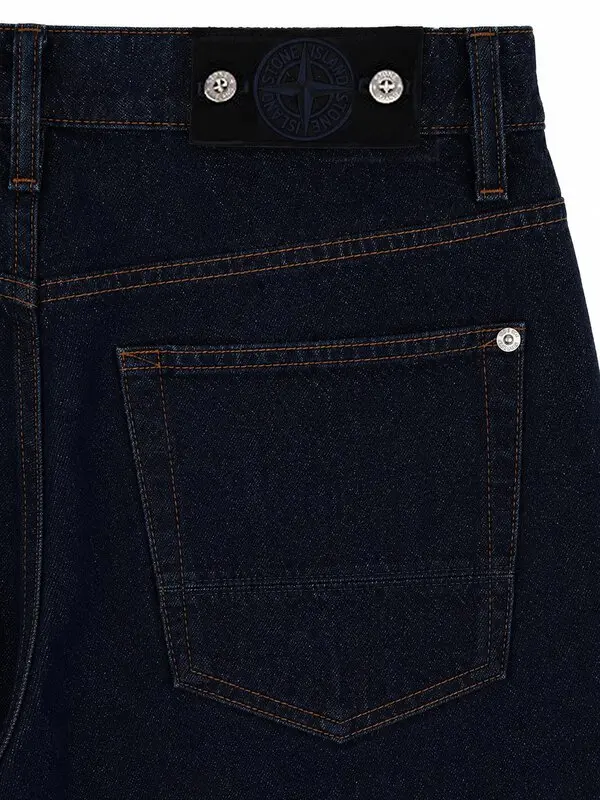 Stone Island Jeans In Denim Di Cotone