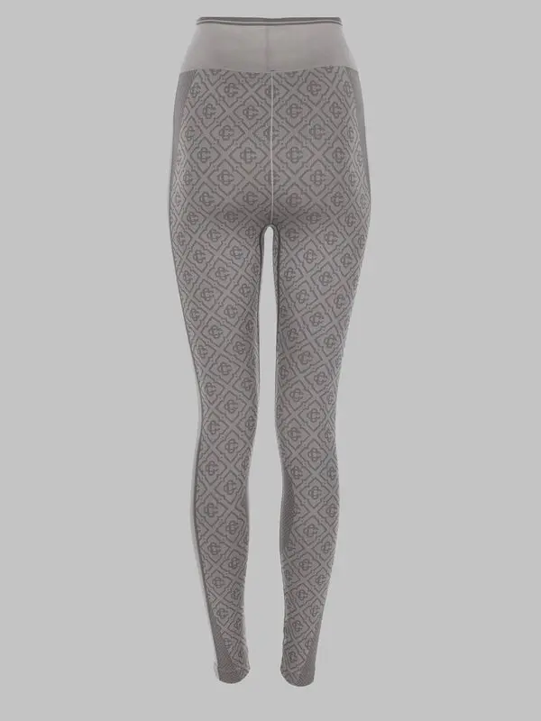 Casablanca Leggings Senza Cuciture Con Motivo Monogram
