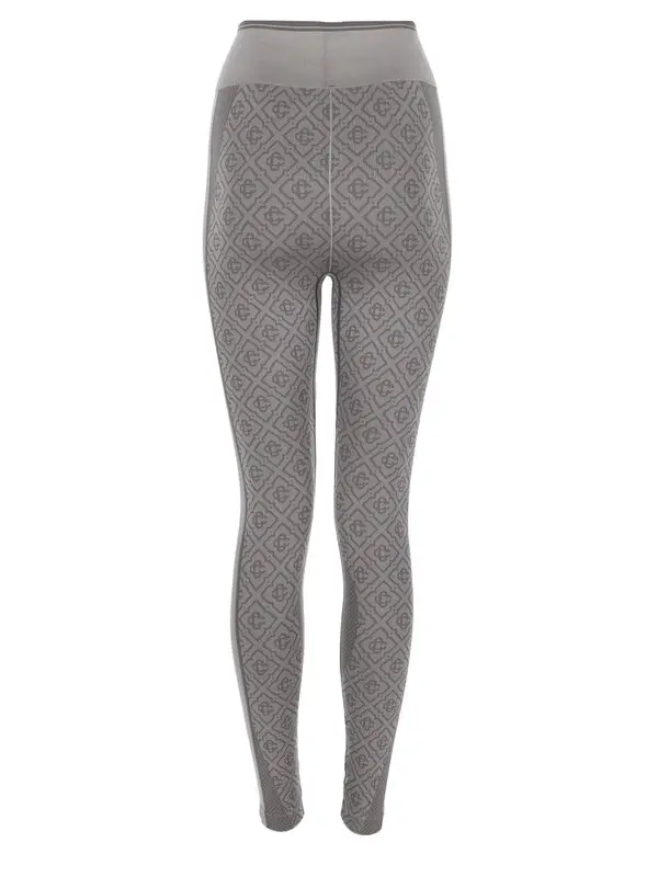 Casablanca Leggings Senza Cuciture Con Motivo Monogram