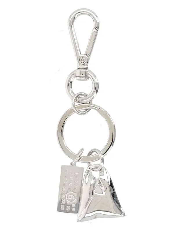 MAISON MARGIELA Charm "japanese Bag - Silver