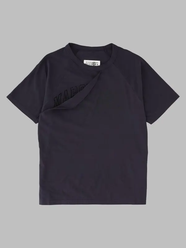 MAISON MARGIELA T-shirt Con Pannello Frontale