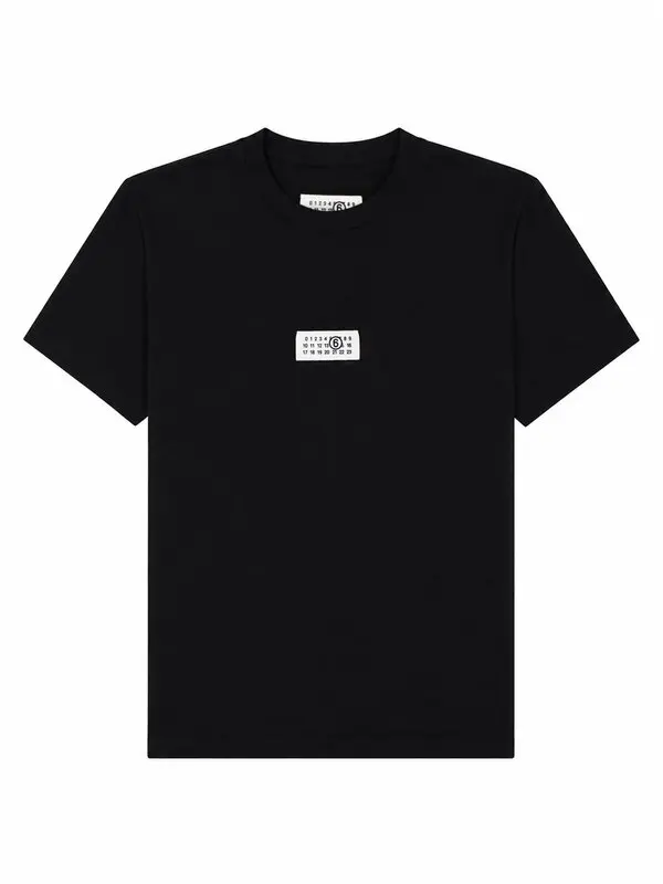 MAISON MARGIELA T-shirt Con Logo - Black