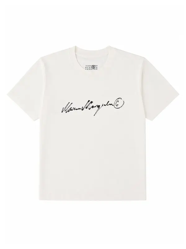 MAISON MARGIELA T-shirt Con Logo - White