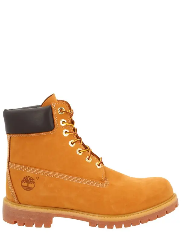 Timberland Stivale Stringato Impermeabile - Beige