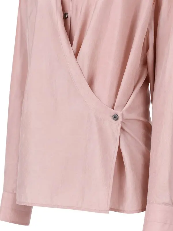 LEMAIRE Camicia "twisted" In Seta