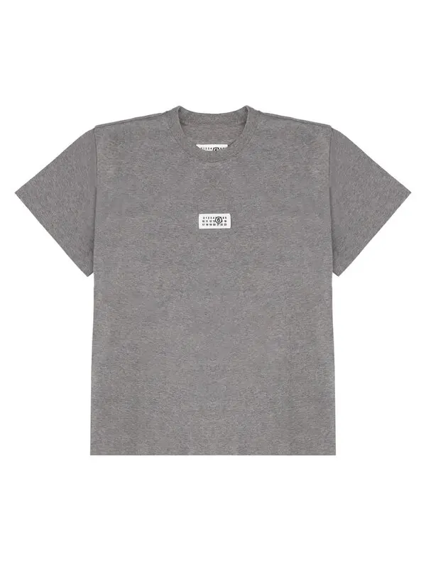 MAISON MARGIELA T-shirt Con Logo - Grey