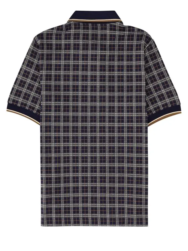Burberry Polo In Misto Cotone Check