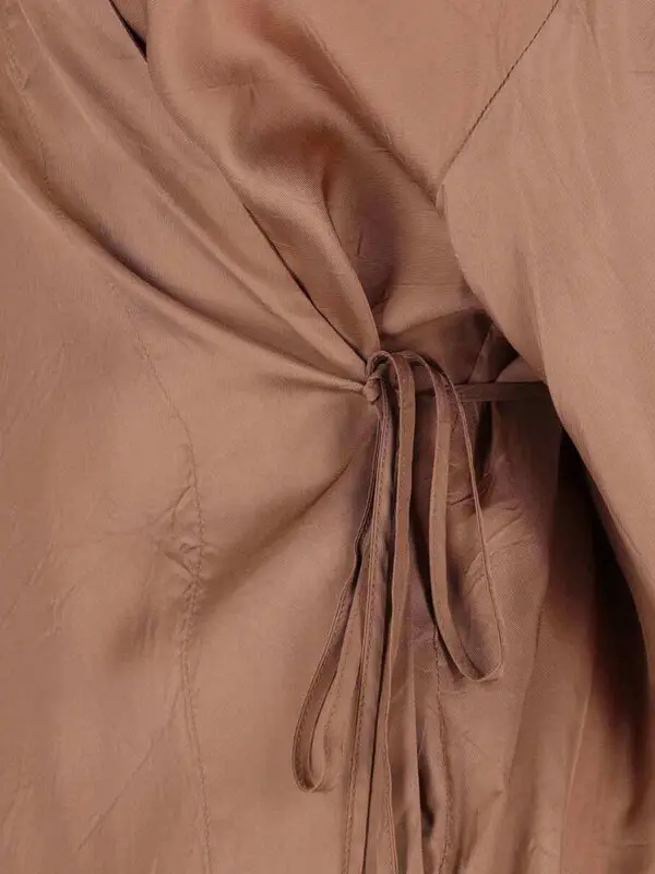 Dries Van Noten Tied V-neck Top