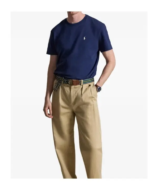 Polo Ralph Lauren Pony Embroidered Jersey T-shirt - Navy Blue