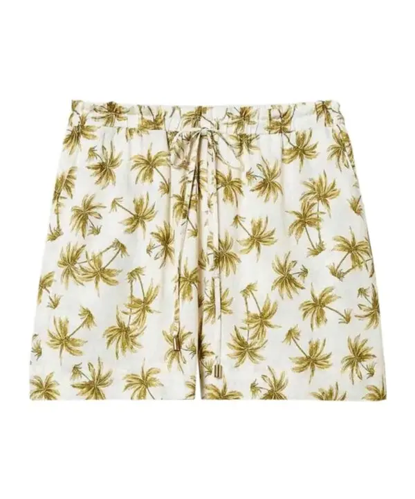 TWINSET Palm Tree-print Shorts