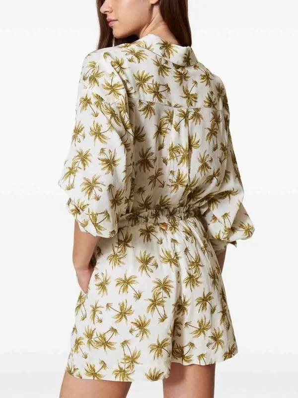 TWINSET Palm Tree-print Shorts