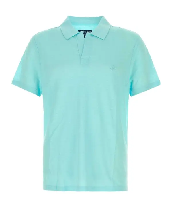 Vilebrequin Buttonless Linen Polo Shirt