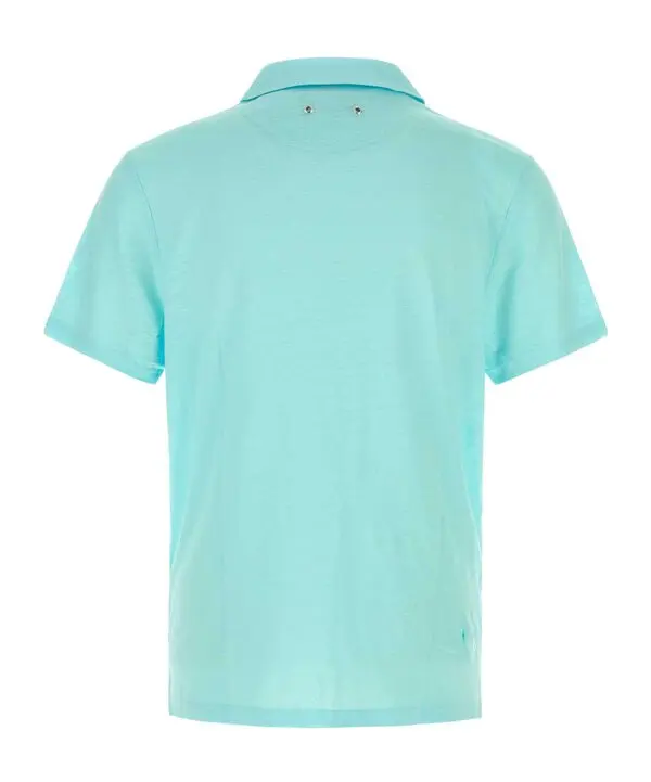 Vilebrequin Buttonless Linen Polo Shirt
