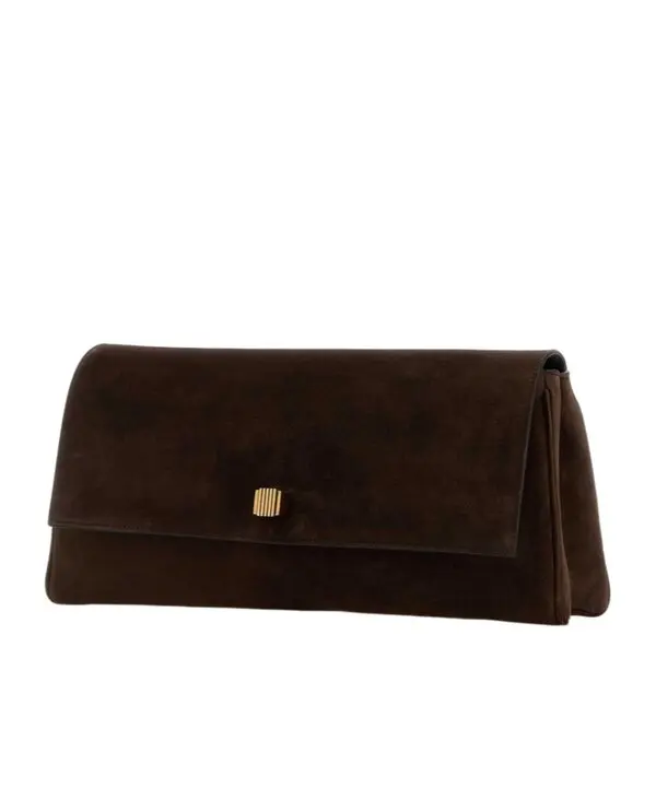 Khaite Audrey Foldover Clutch Bag