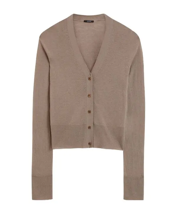 JOSEPH Cashair Cardigan - Escargot