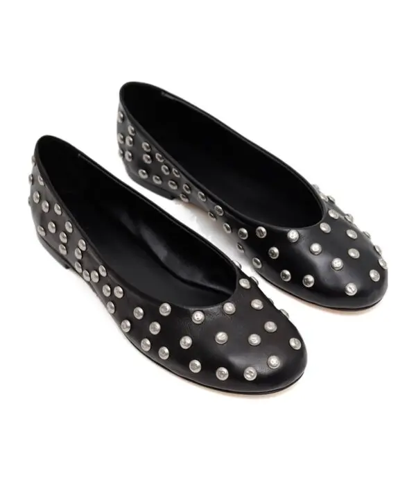 Gimaguas Stud Embellished Slip-on Ballet Flats
