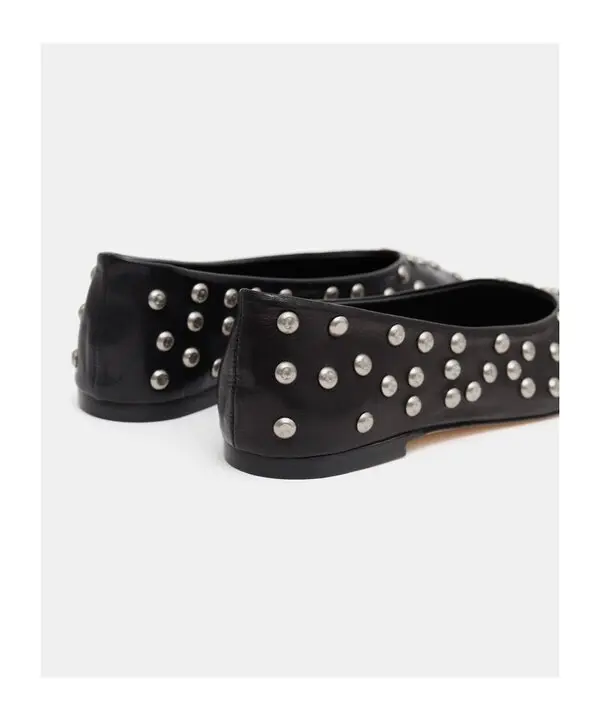 Gimaguas Stud Embellished Slip-on Ballet Flats