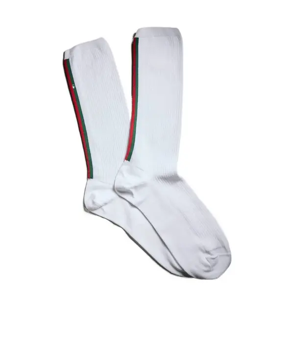 Gucci Web Jacquard Detail Socks