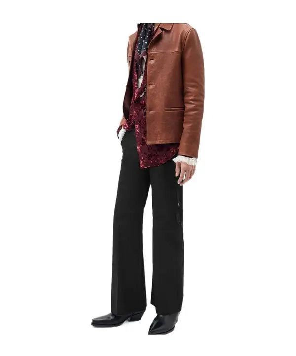 ANN DEMEULEMEESTER Pareli Leather Jacket