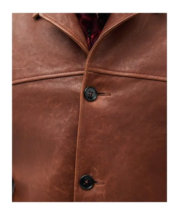 ANN DEMEULEMEESTER Pareli Leather Jacket