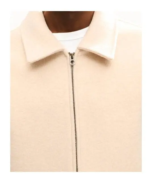 Kenzo Genderless Jacquard Polyamide Wool Blouson Jacket