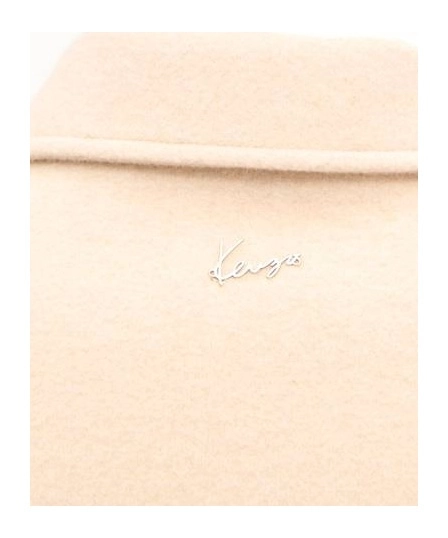Kenzo Genderless Jacquard Polyamide Wool Blouson Jacket
