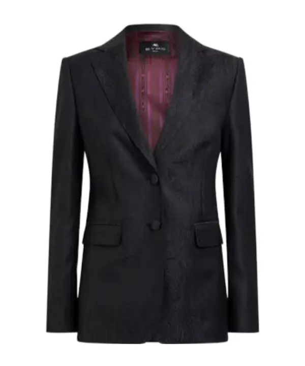 Etro Single-breasted Tailored Blazer - Black