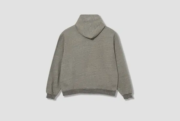 A.PRESSE Retro Lightweight Zip-up Hoodie