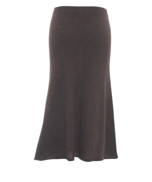 ROBERTO COLLINA Knitted Midi Skirt
