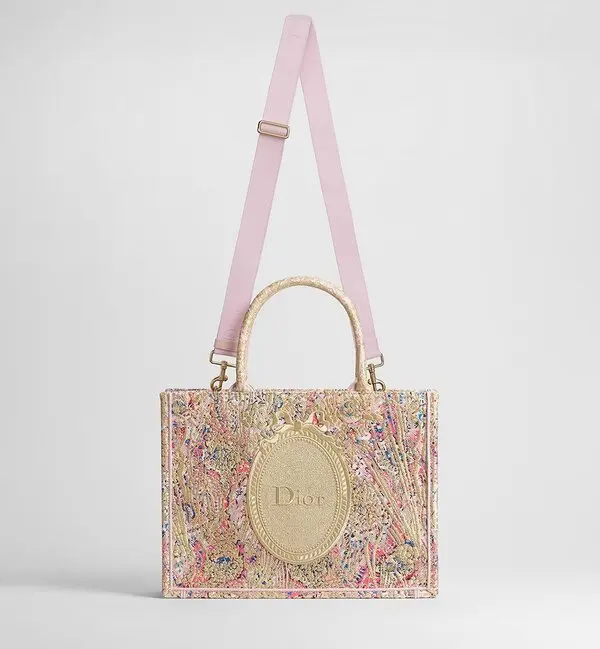 Dior Medium Book Tote With Strap