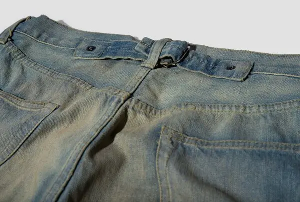 A.PRESSE Washed Wide-leg Jeans