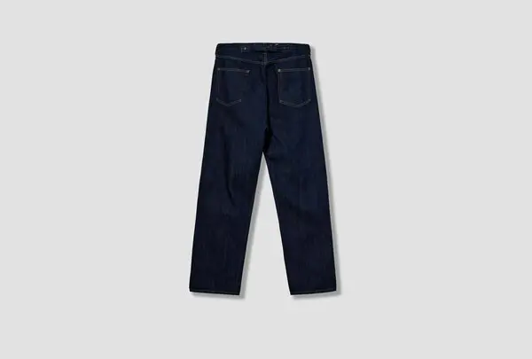A.PRESSE Washed Wide-leg Jeans