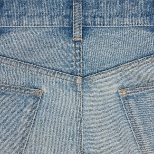 Celine Wesley Jeans In Westside Wash Denim