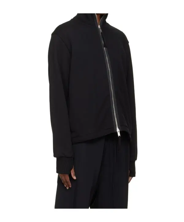 THOM KROM High-neck Zip-up Cardigan