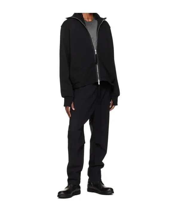 THOM KROM High-neck Zip-up Cardigan