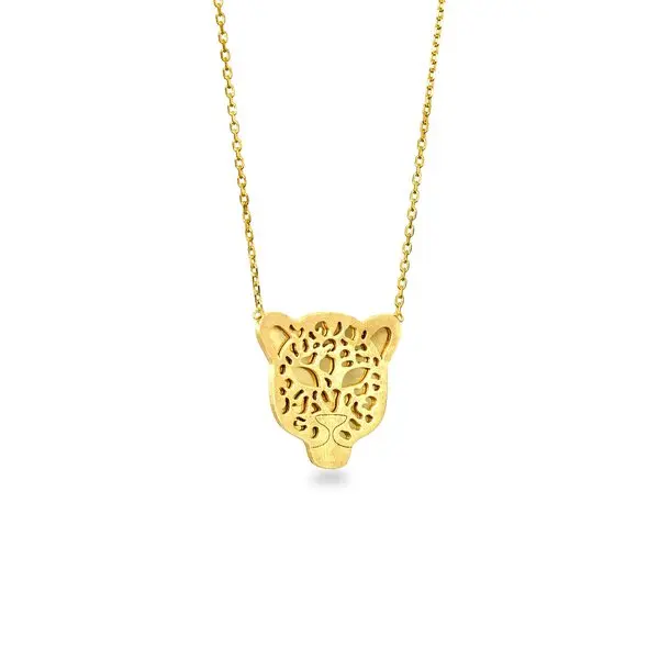 MYRTO KATRAMADOU JEWELLERY Gold / Yellow The Leopard – Necklace - Gold/yellow