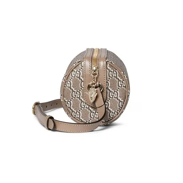 Gucci Gg Supreme Canvas Cylindrical Shoulder Bag