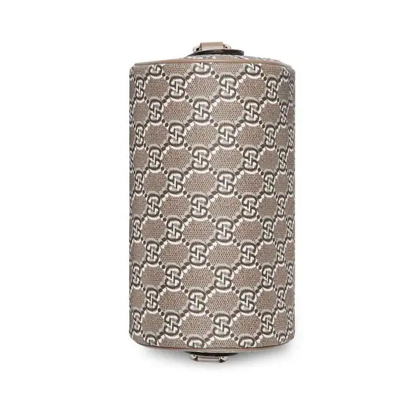 Gucci Gg Supreme Canvas Cylindrical Shoulder Bag